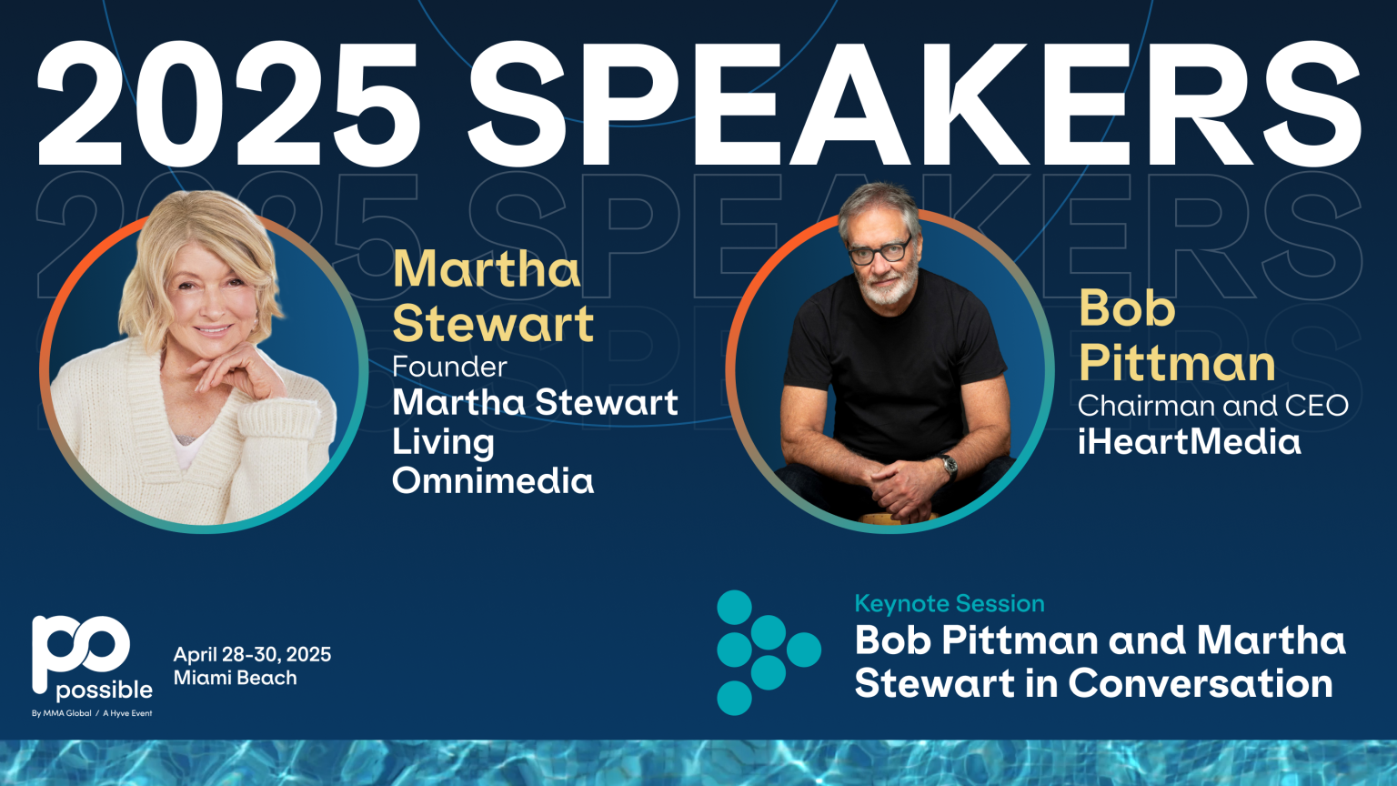 POSSIBLE BRINGS MARTHA STEWART TO THE STAGE WITH IHEARTMEDIA CEO BOB ...